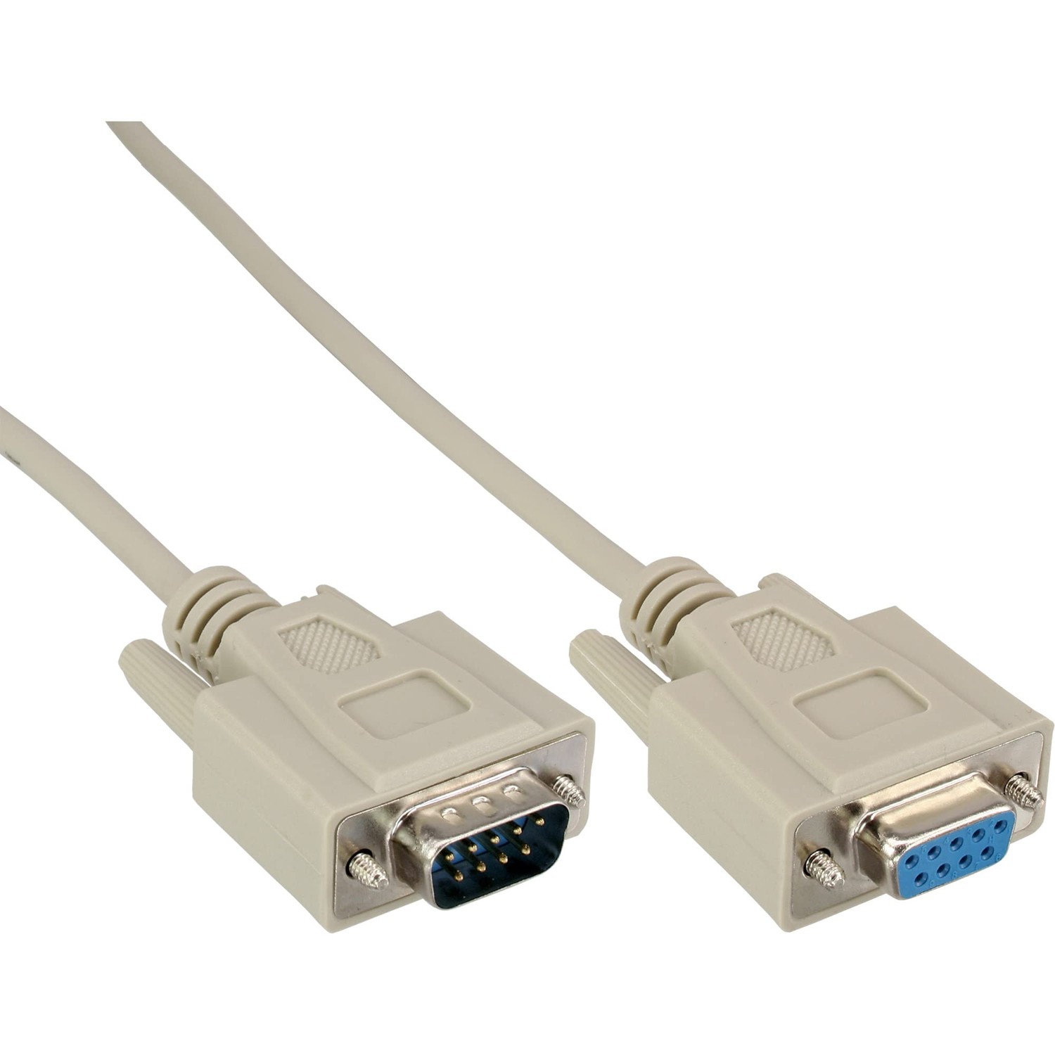 InLine® 12211 Serial Extension 9-Pin Male to Female 1:1 Assigned 15 m ...