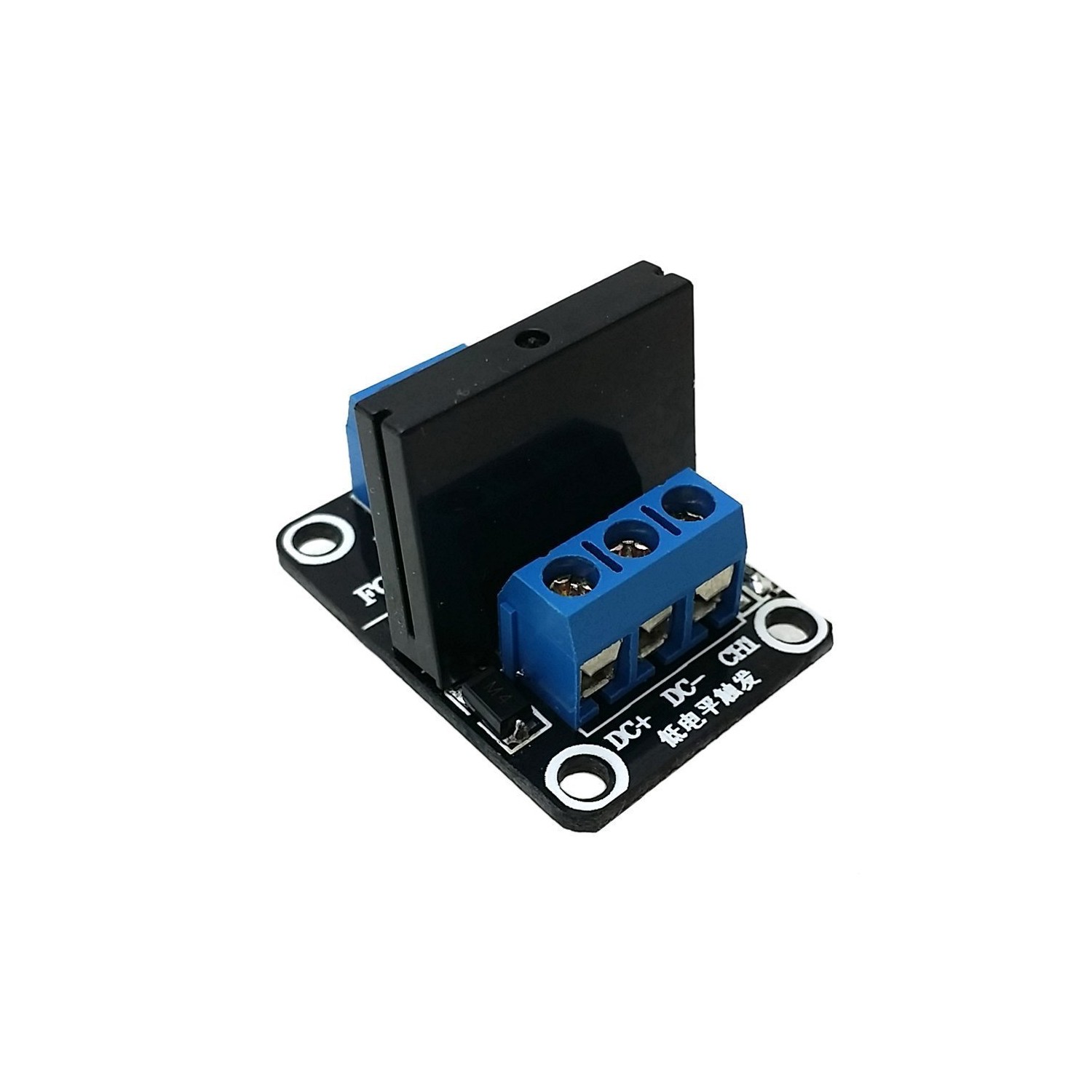 DollaTek 1-Channel 5V SSR Low Level Trigger Solid State Relay Module ...