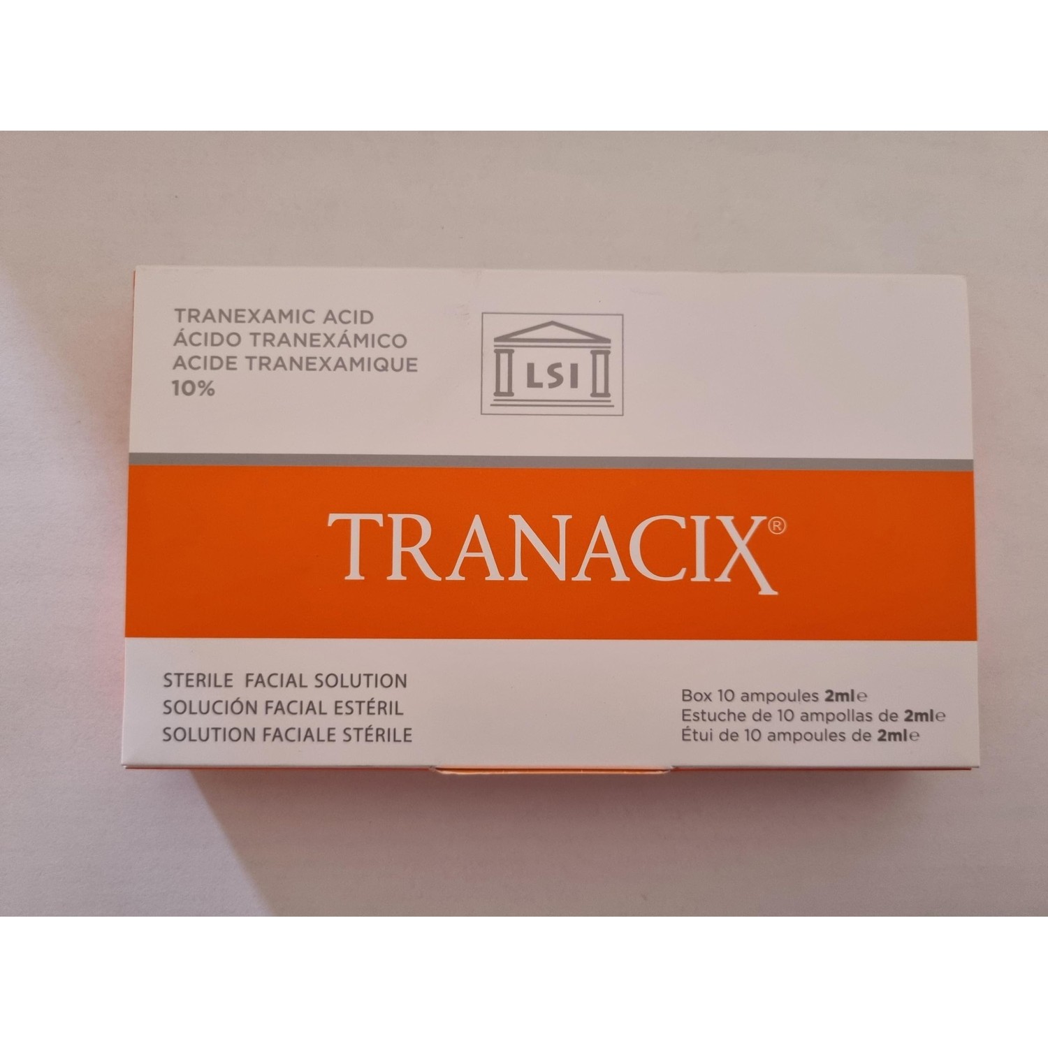 Tranacix Solución 10% Ampolletas 2 Ml Caja Con 10 - ibspot.com