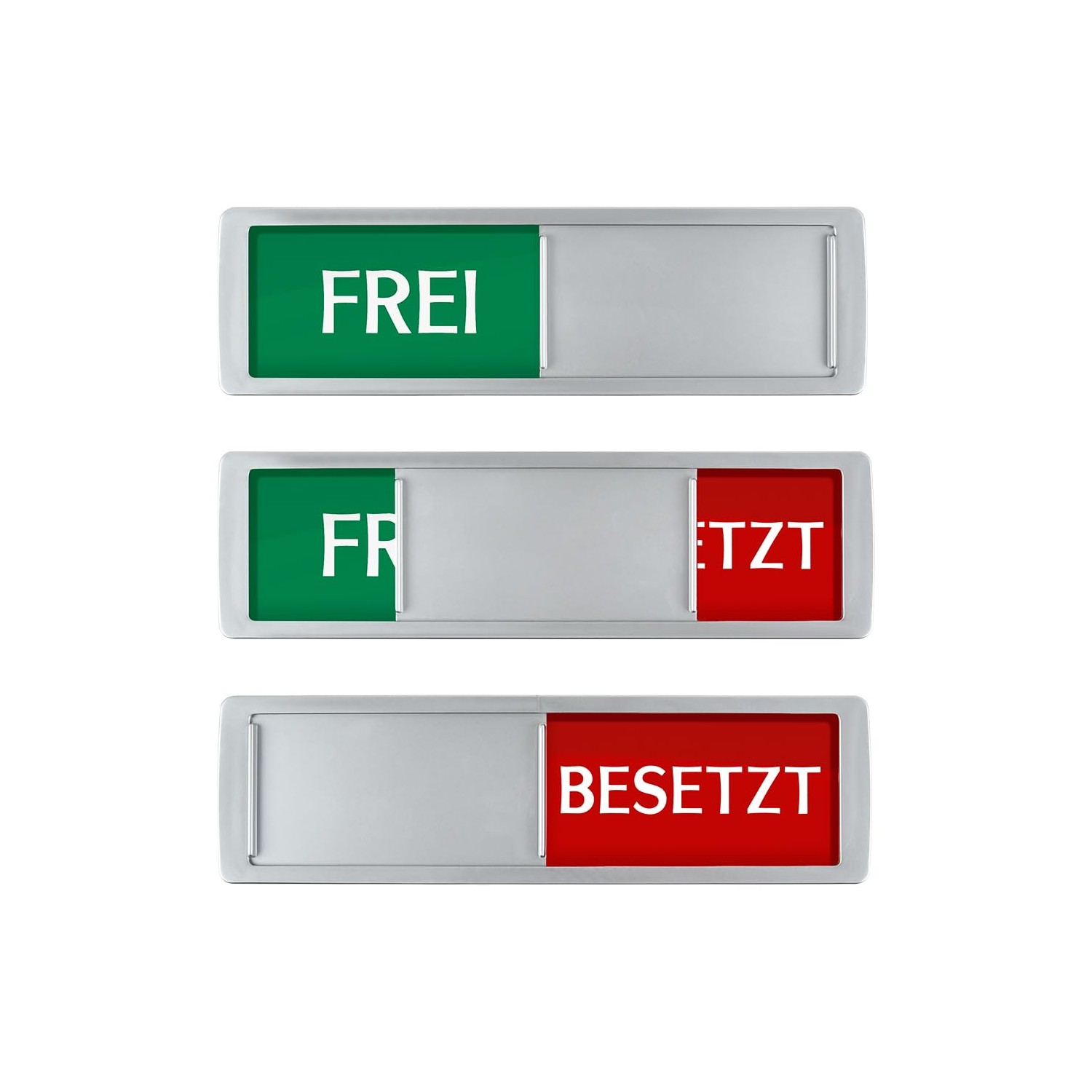 Free Occupied Signs Sliding Signs, 17.8 x 5.2 cm, Free Occupied Toilet ...