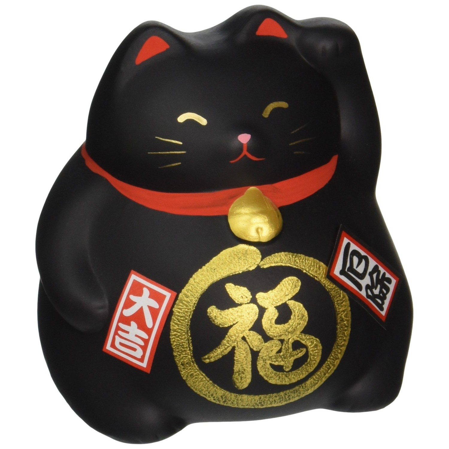 JapanBargain 1614, Japanese Ceramic Maneki Neko Feng Shui Fortune Lucky ...