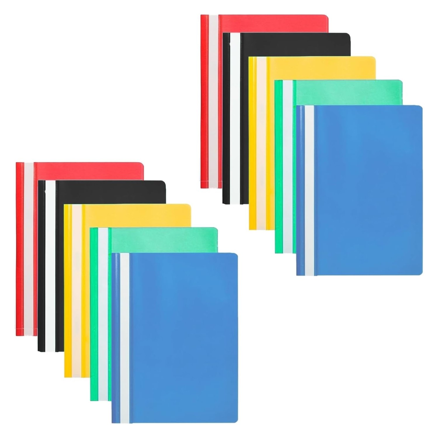 A4 Project Folder,10 Pack Plastic Display Folders Presentation Folders ...