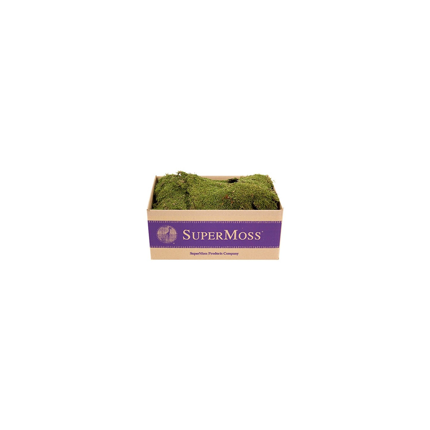 SuperMoss (21588) Sheet Moss Preserved, Natural, 5 Pounds (20-24 sq. ft ...