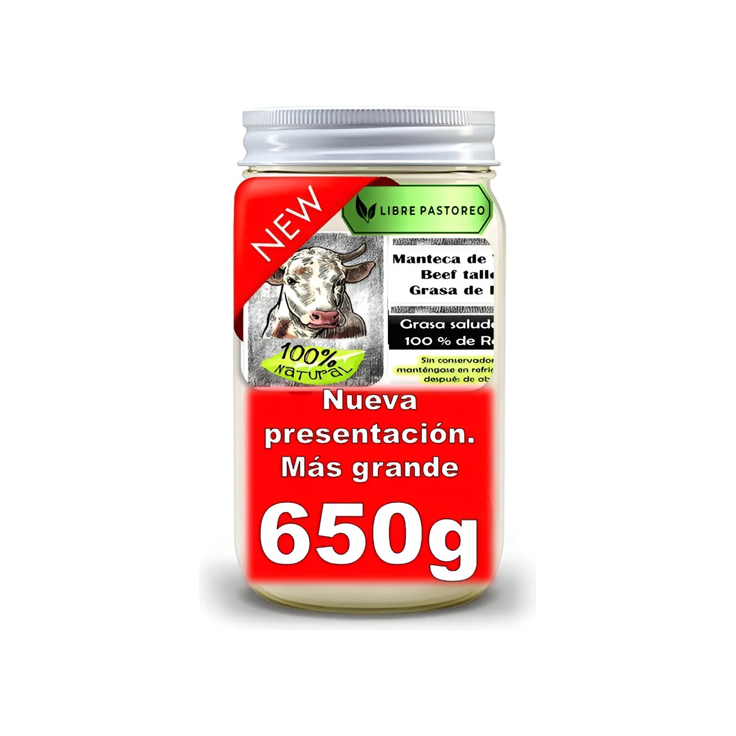 Grasa De Res, Beef Tallow, Manteca Vaca, Sebo De Res 500g - ibspot.com