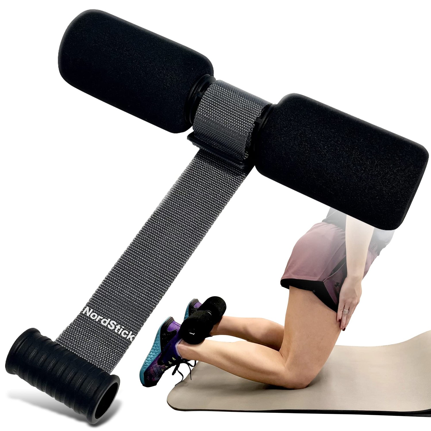 NordStick Nordic Hamstring Curl Strap The Original Hamstring Curl ...