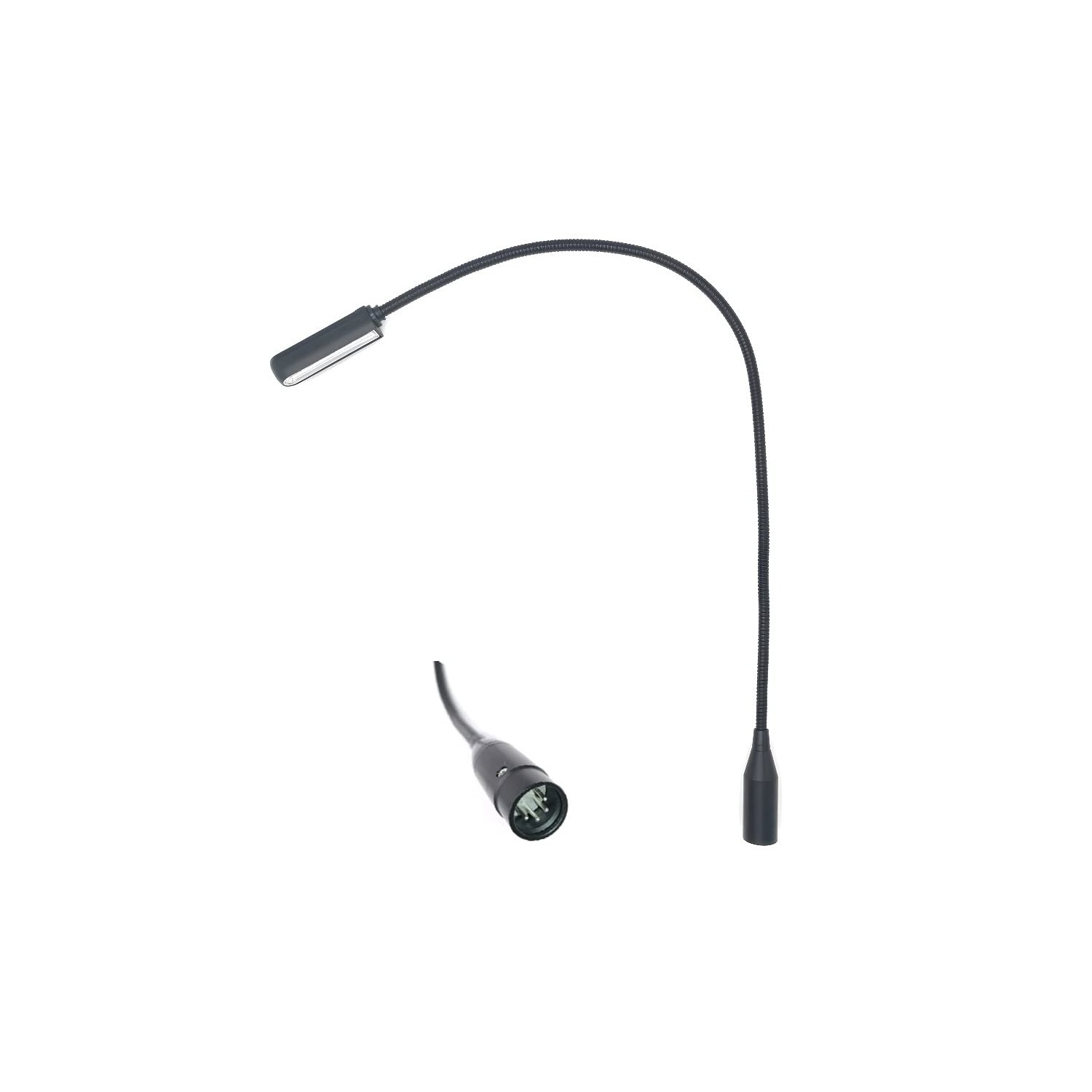 JXRYWF 22 inch XLR 4 Pin LED Light Studio Lamp XLR gooseneck lamp for ...