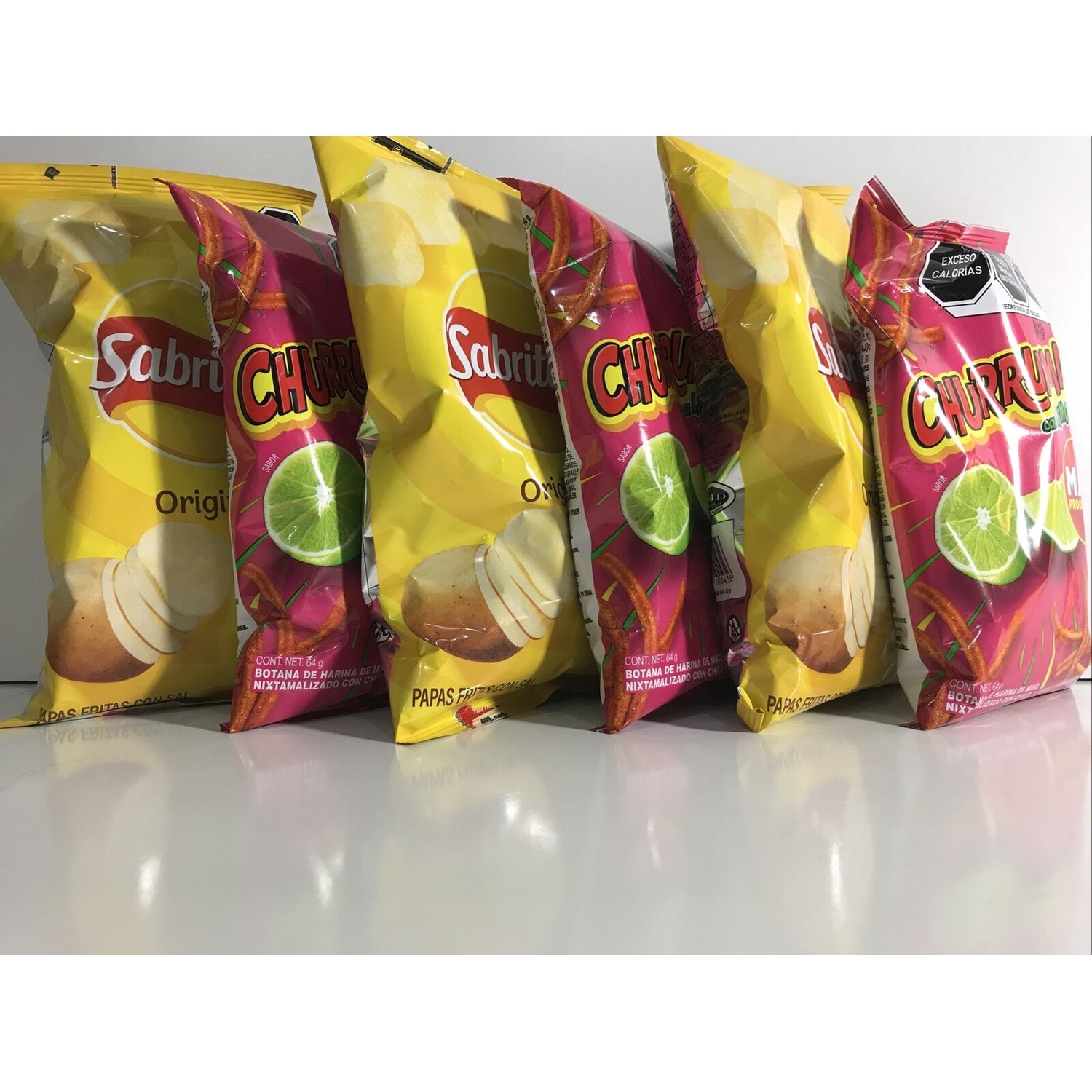 6-Pk Sabritas Original Y Churromais 🇲🇽 Original Sabritas,& Churrumais ...