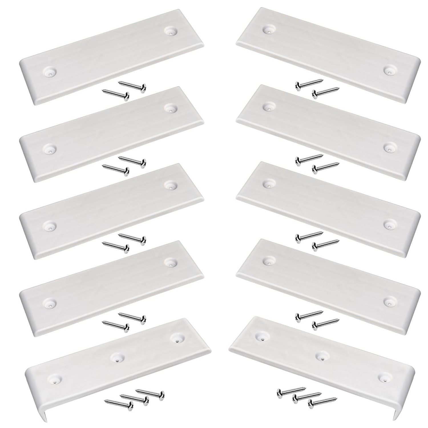 NOVINO 8PCS Boat Trailer Bunk Slide Pads and 2PCS Boat Trailer Glide ...