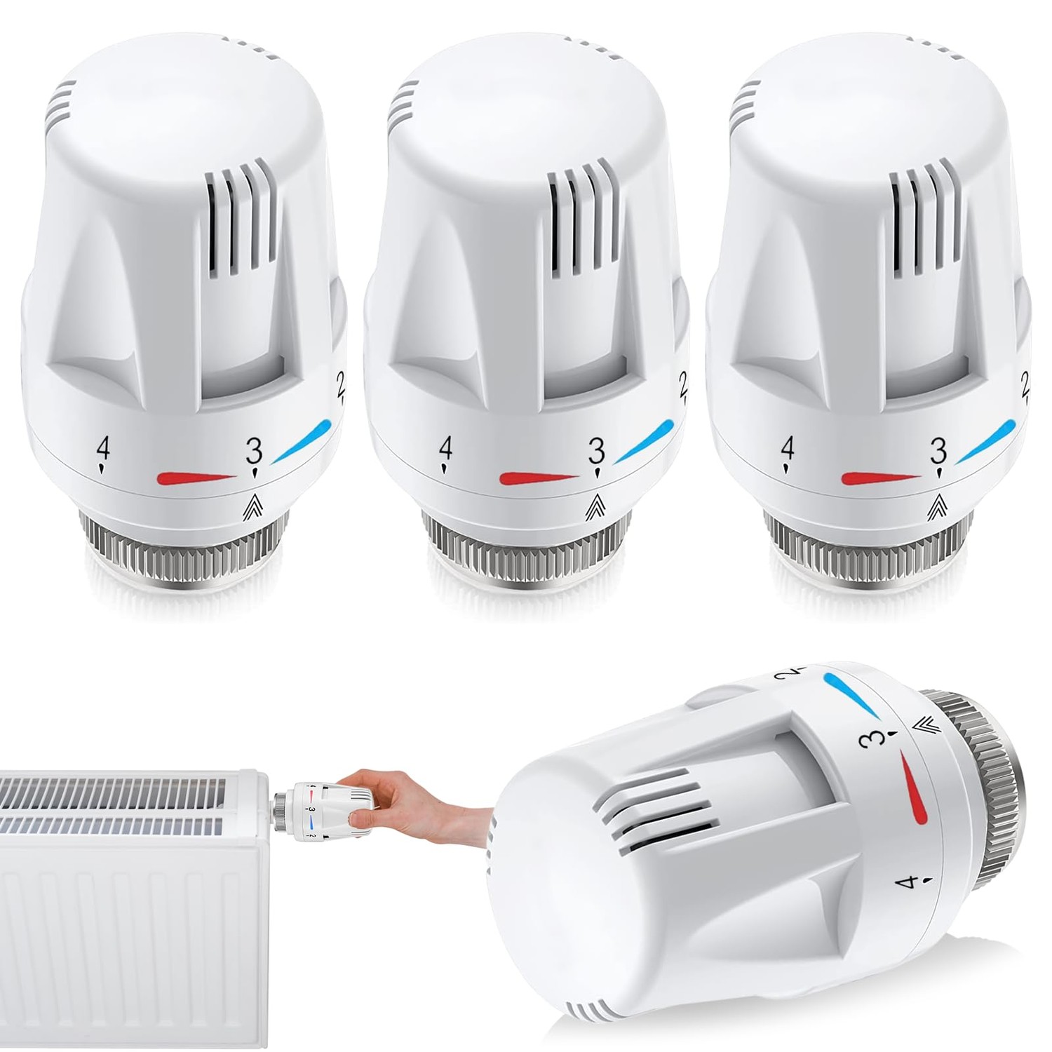 Thermostat Head Radiator Thermostat Smart Radiator Valve Replacement ...