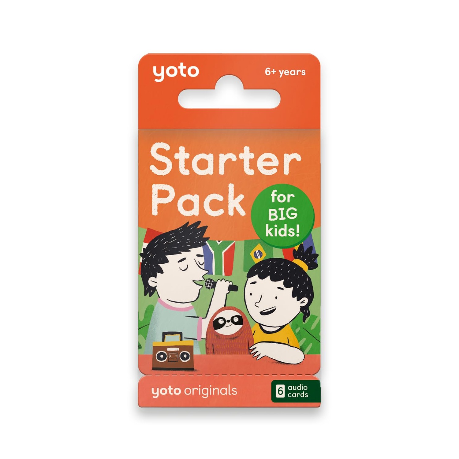 YOTO Yoto Starter Pack for Big Kids C 6 Kids Audio Cards for Use with Player & Mini AllCinC1 ...