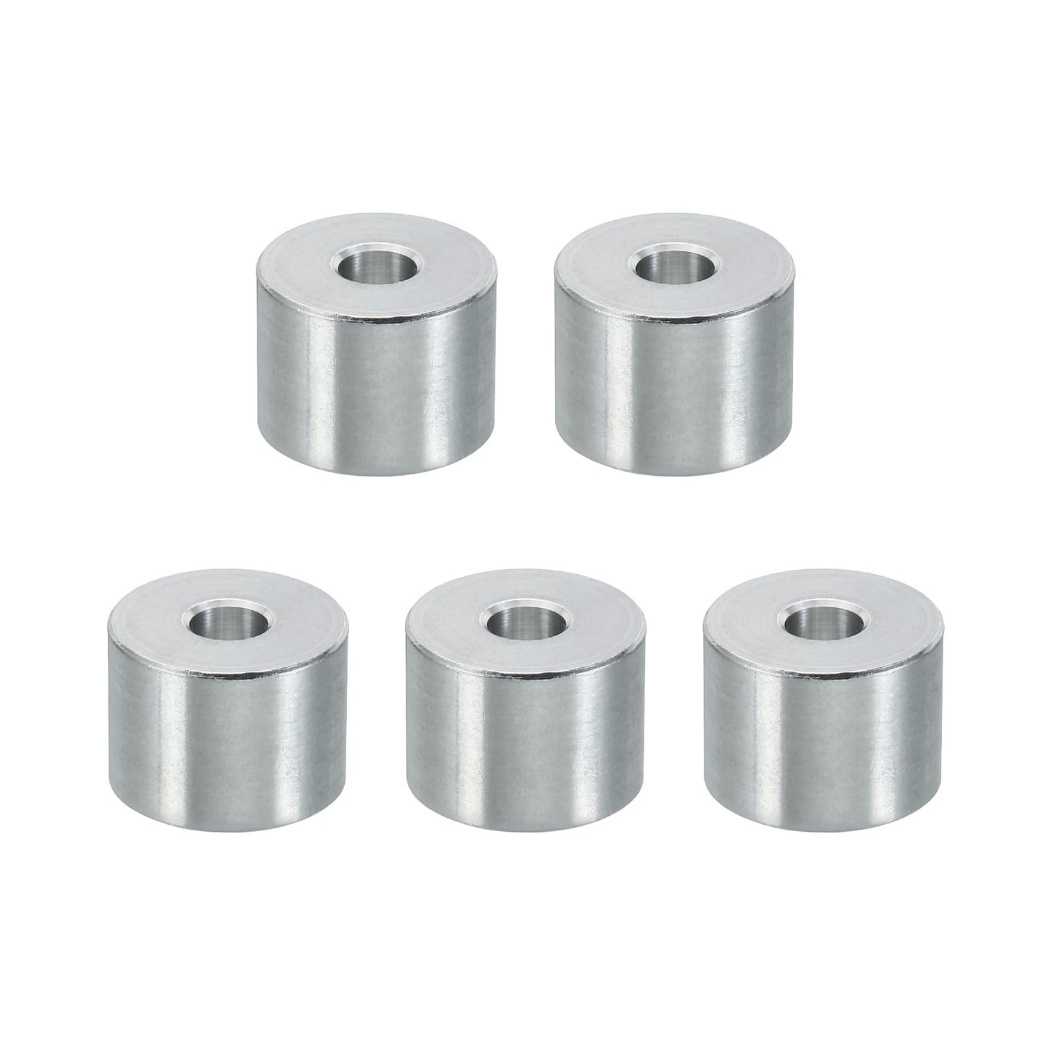PATIKIL M6 Aluminum Spacers, 5 Pcs Metal Spacer Aluminum 6.5mm ID x ...