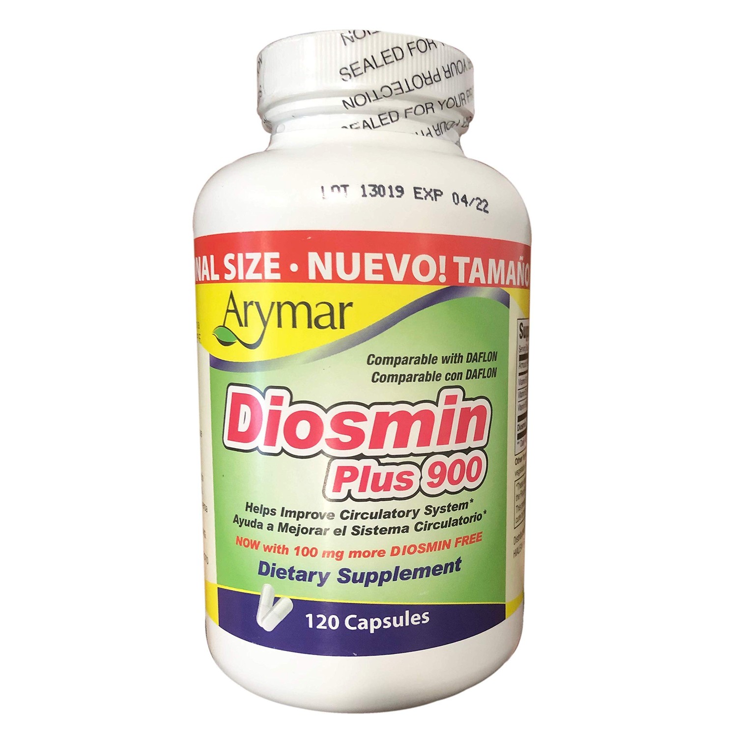 Arymar Diosmin Plus 900 120 Capsules - ibspot.com