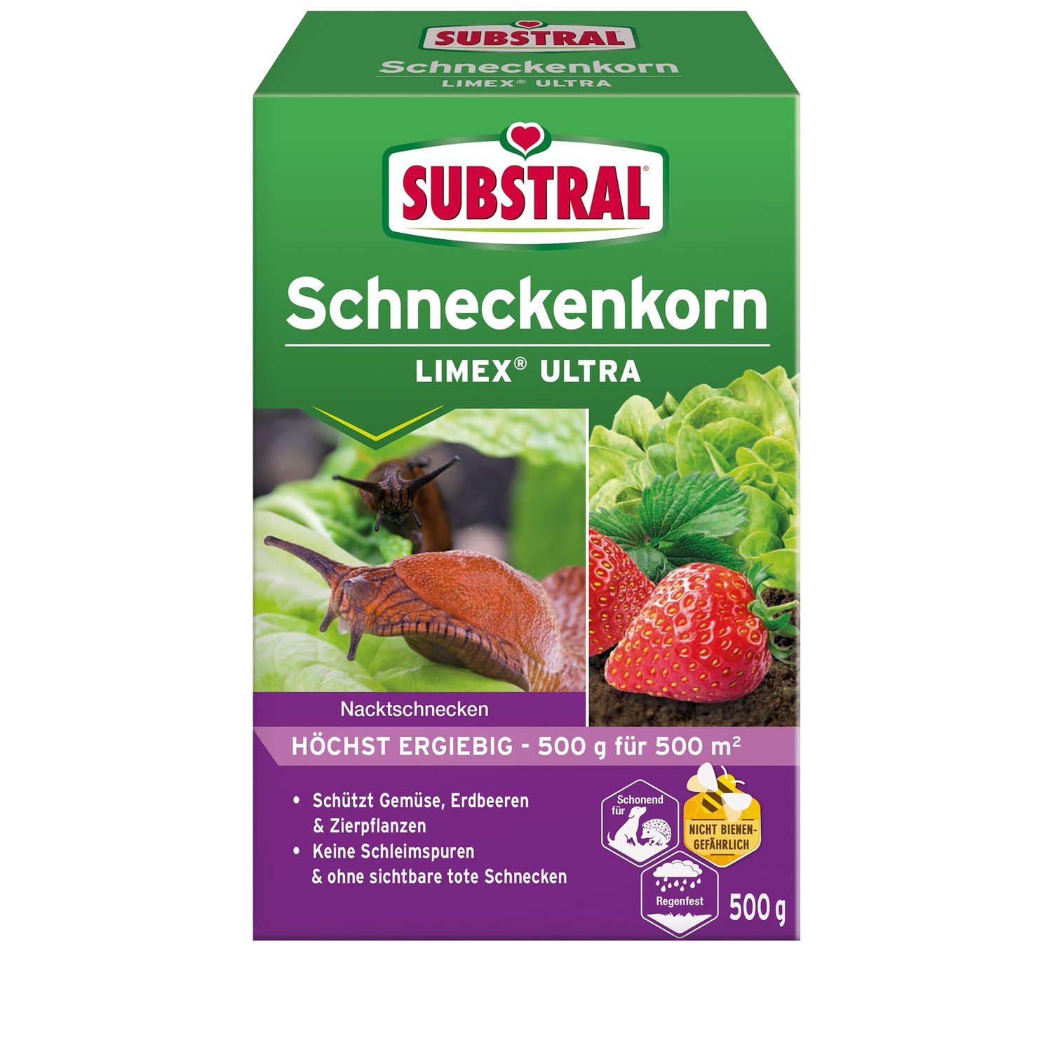 Substral Limex Ultra Snail Grain 500 g for 500 m², Highly Effective ...