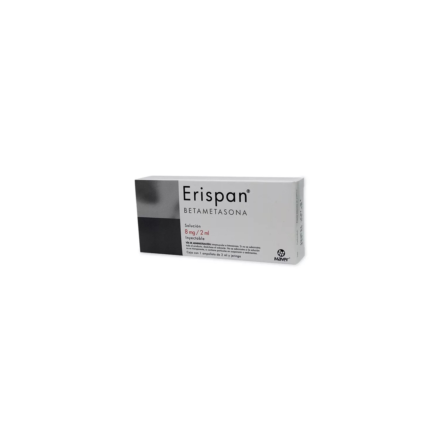 ERISPAN Betametasona Erispan Solución Inyectable Ampolloeta 8mg/2ml ...