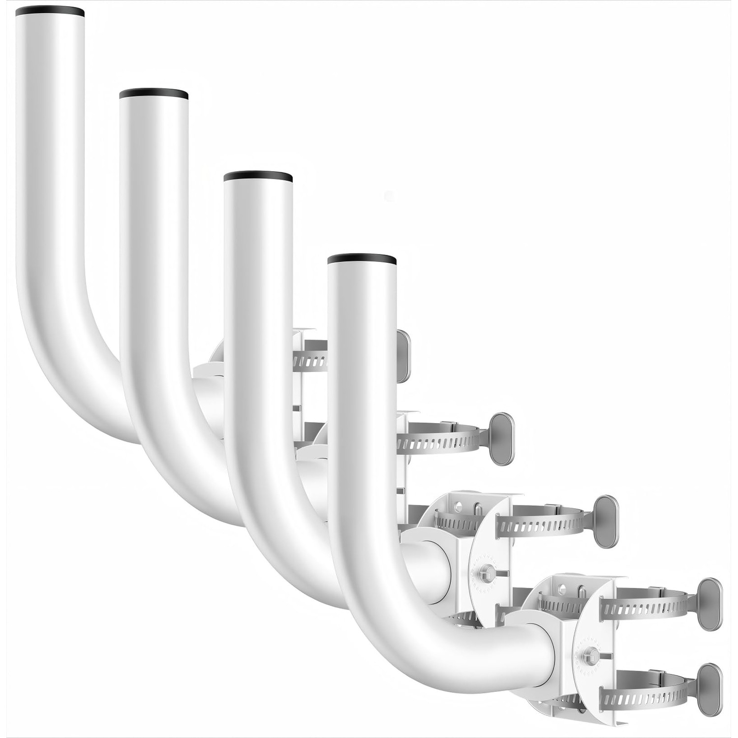 KORYCE Universal Wireless Bridge Bracket Mount, 4-Pack J Pole Mounts ...
