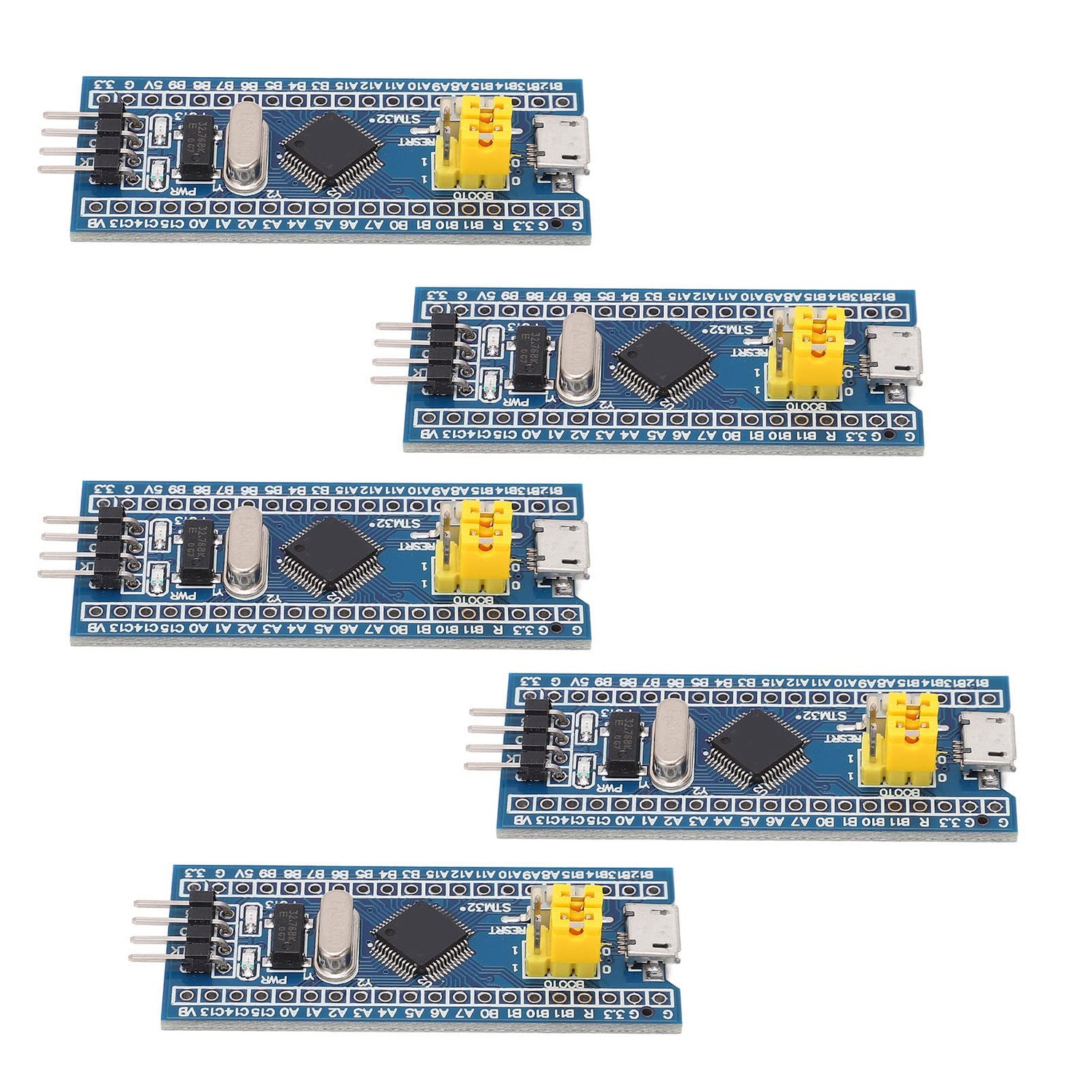 Core Board Module STM32F103C8T6 Core Learning Board Module 5 Pieces ...