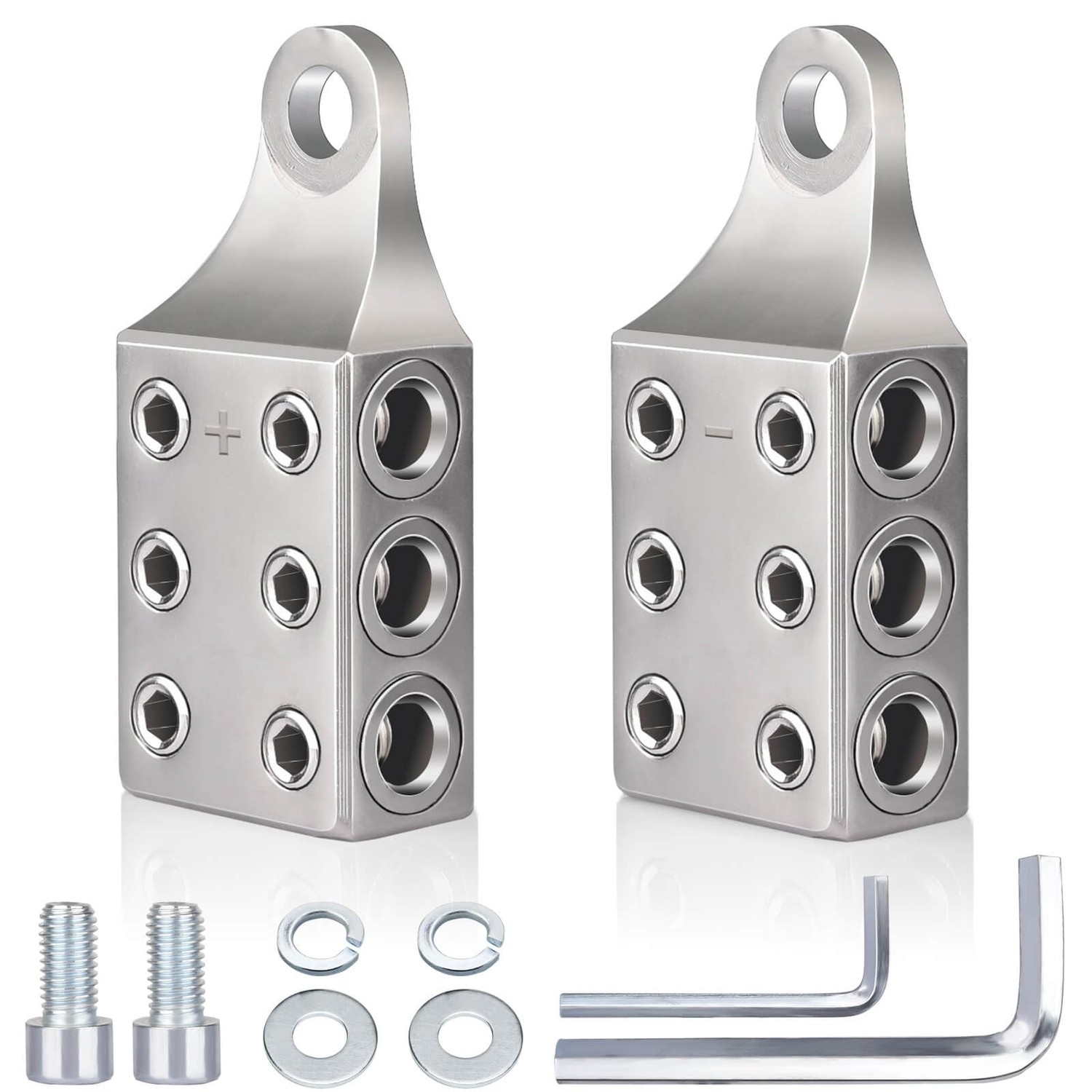 COROTC Battery Post Terminals, 1/0,1,2,3,4,5,6AWG Gauge Side Post ...