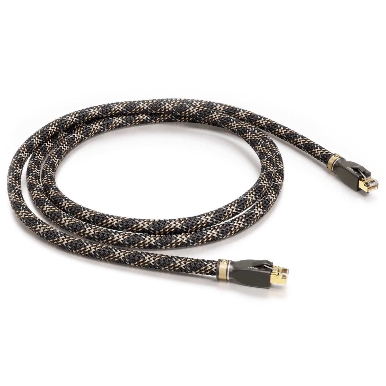 VIABLUE EP-7 Silver CAT6A * Network / Patch / Ethernet / LAN Cable ...