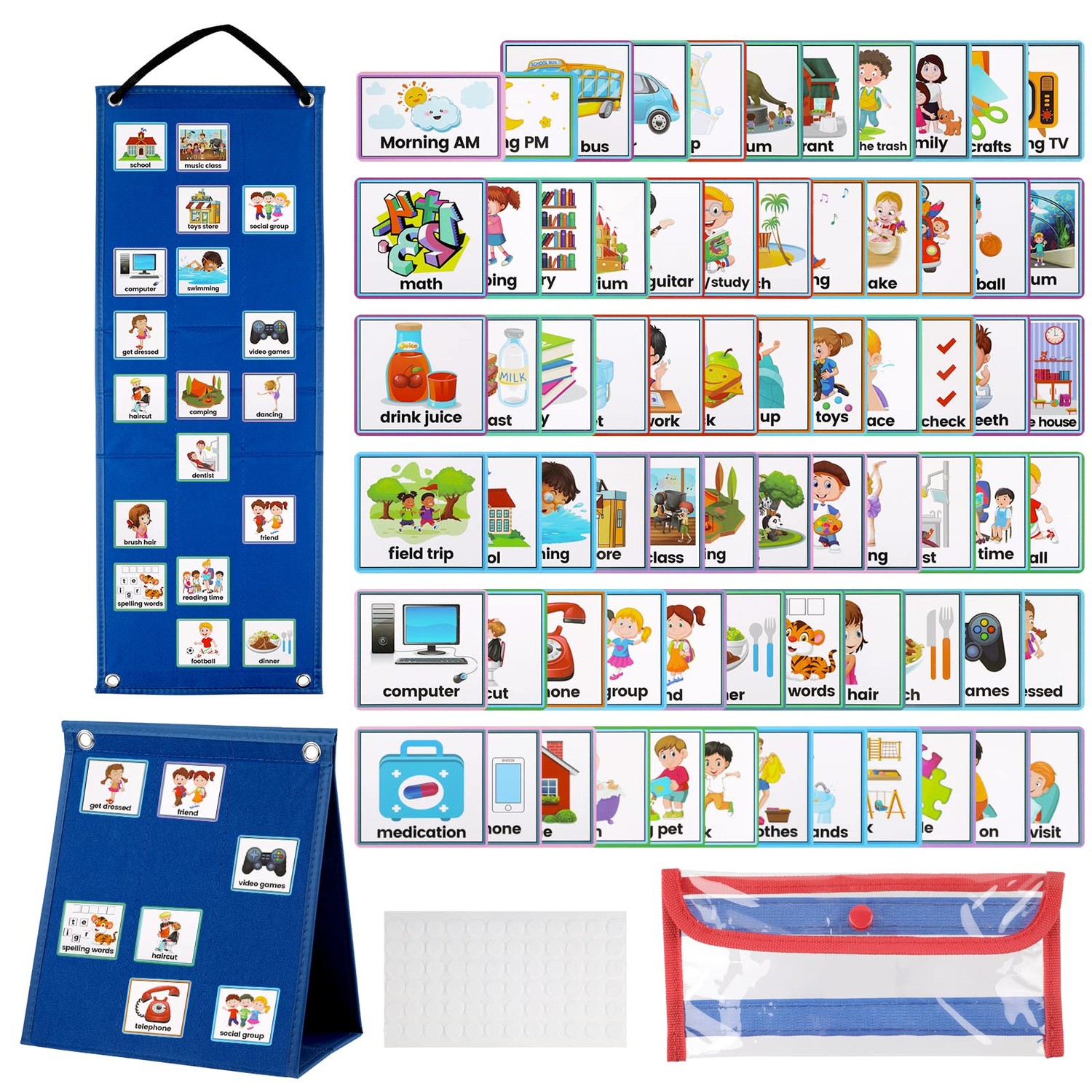 Visual Timetable, Children Visual Now and Next Board Learning Aids Tool ...