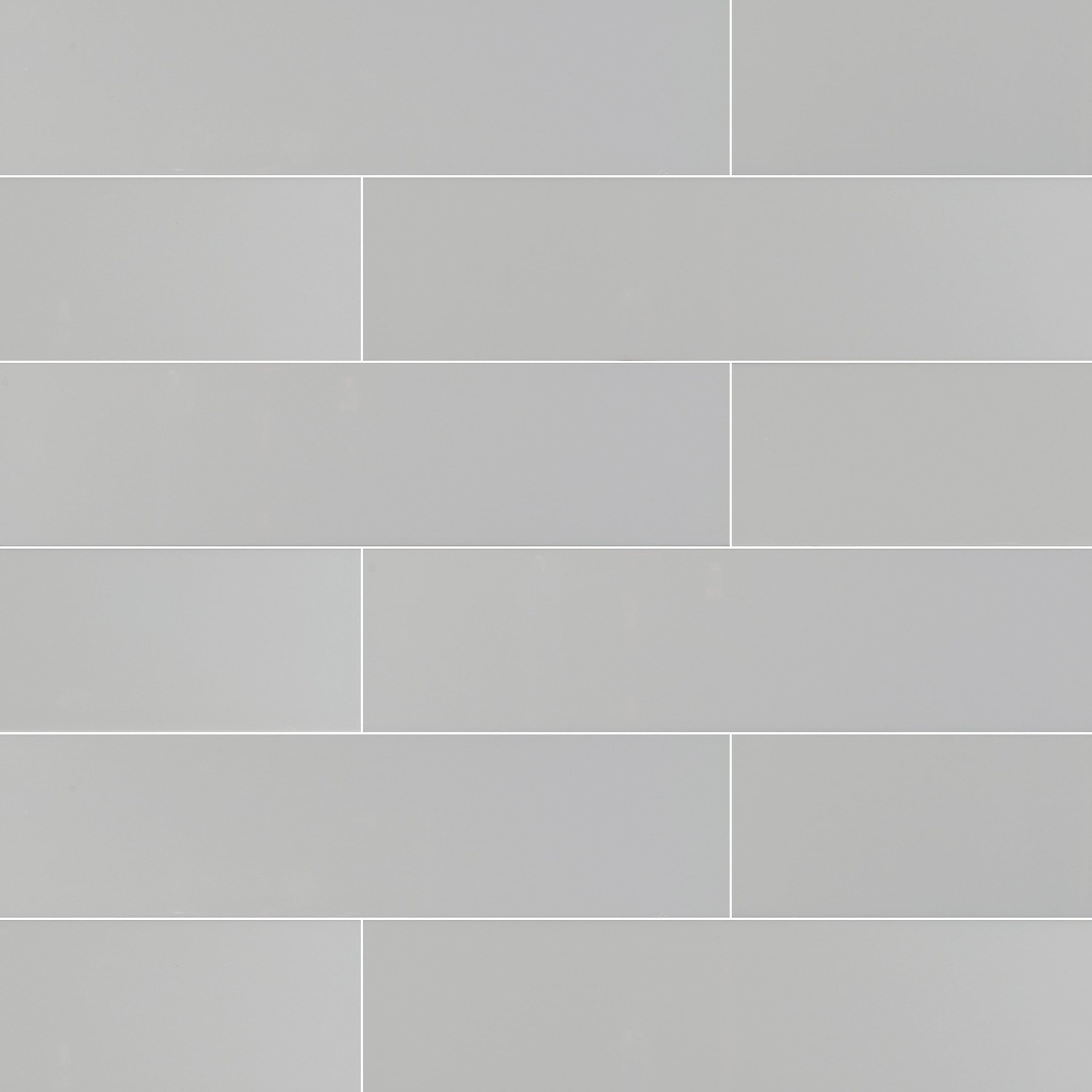 MSI Gray 4 in. x 16 in. Glossy Ceramic Wall Tile Kitchen Backsplash ...