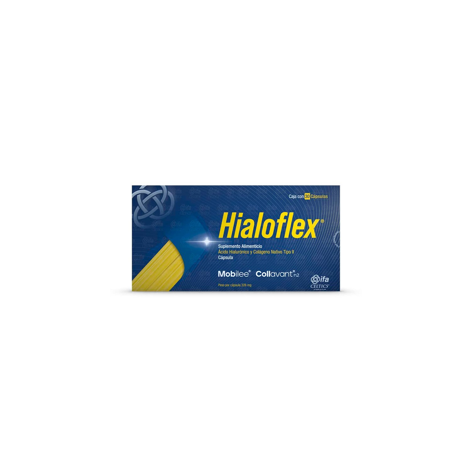 Hialoflex (Ácido Hialurónico y Colageno Nativo) Suplemento Alimenticio ...