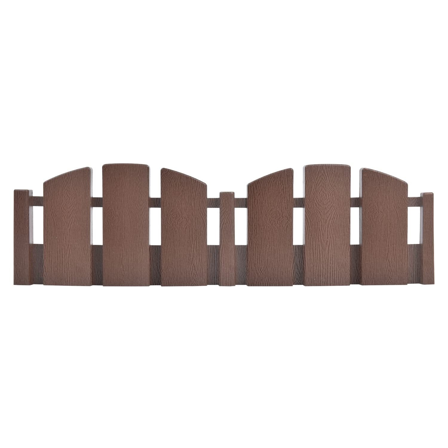 EasyFlex No-Dig Landscape Edging with Anchoring Spikes, 4.5 in. Tall ...