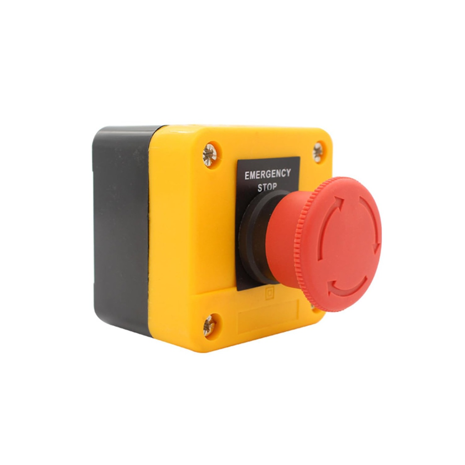 CGEAMDY Waterproof Emergency Off Pressure Switch, Mushroom Emergency ...