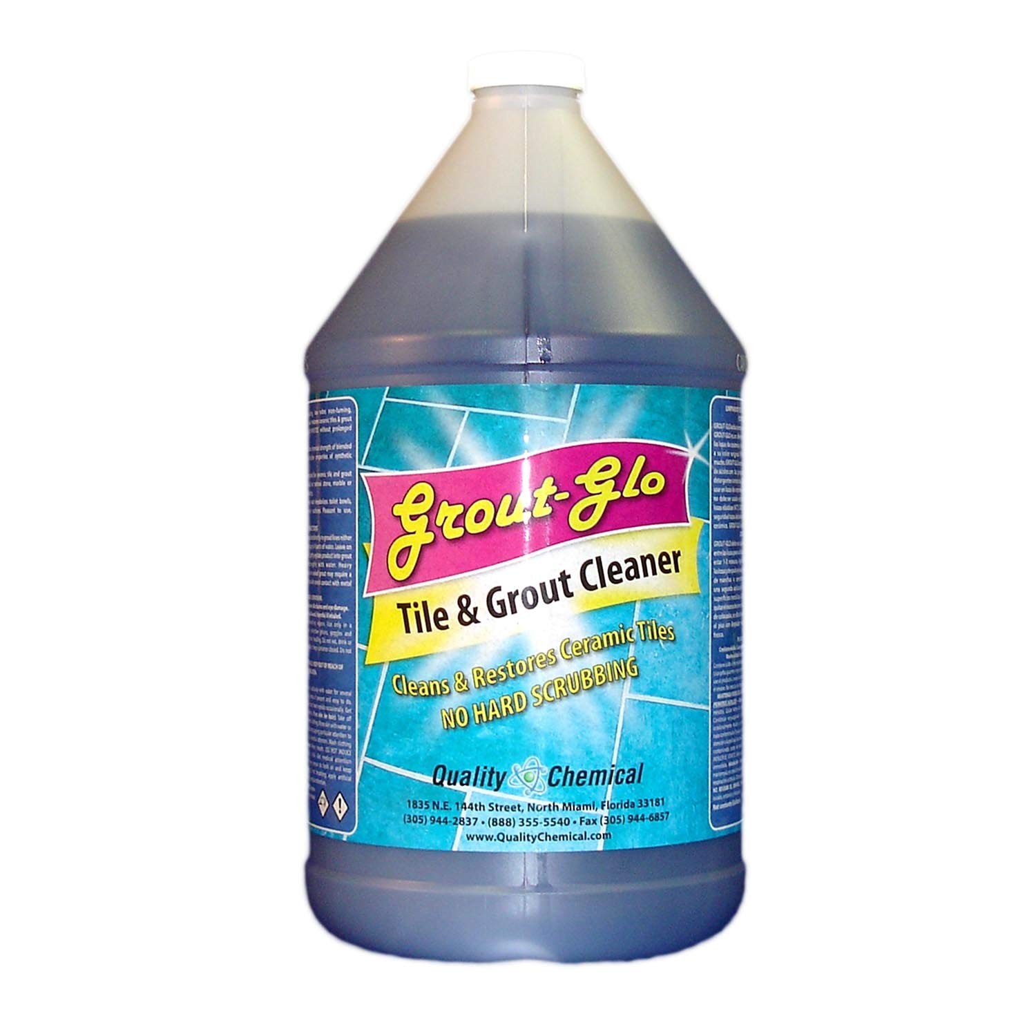 Grout Glo/Heavy-Duty Acid Restroom Tile, Grout and Fixture Cleaner ...