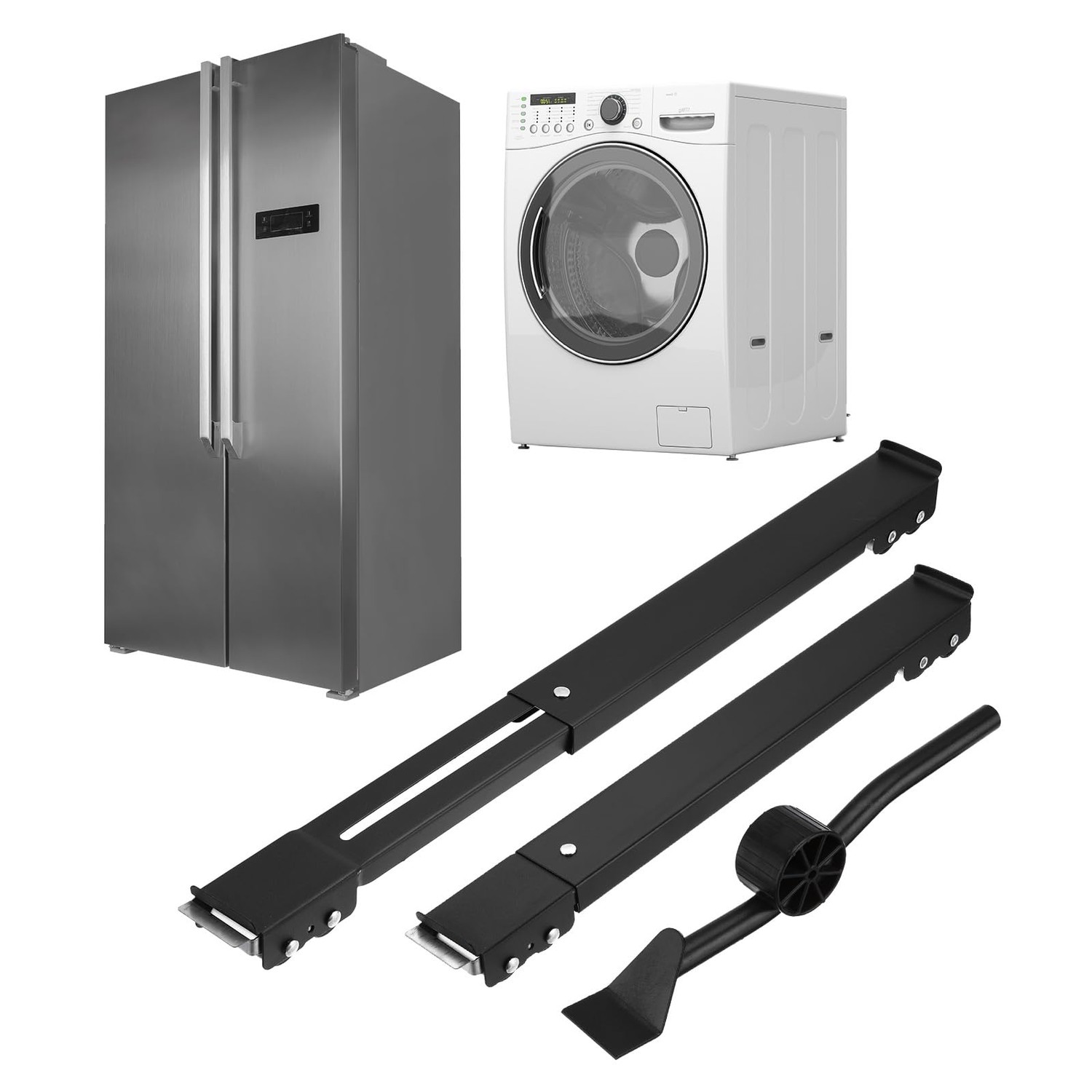 PATIKIL Appliance Rollers, 2 Pack Extendable Appliance Sliders with 24 ...