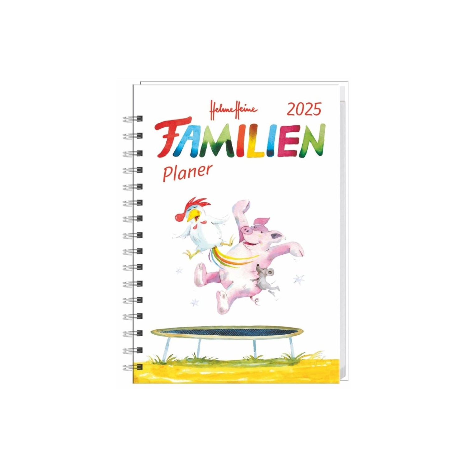 Helme Heine: Family Planner Book A5 2025: Family Calendar with 5 ...