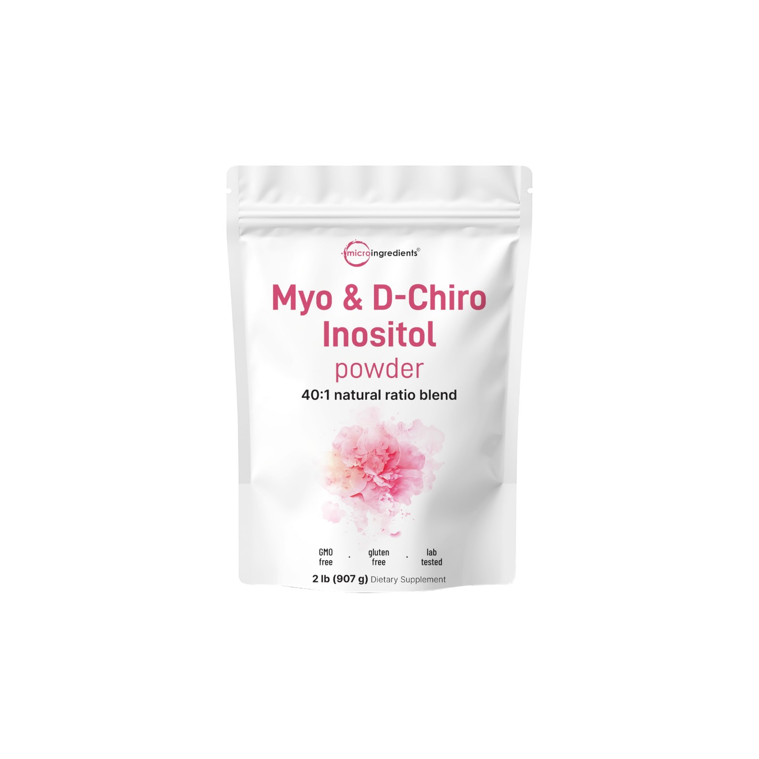Micro Ingredients Myo-Inositol & D-Chiro Inositol Powder, 2lbs ...