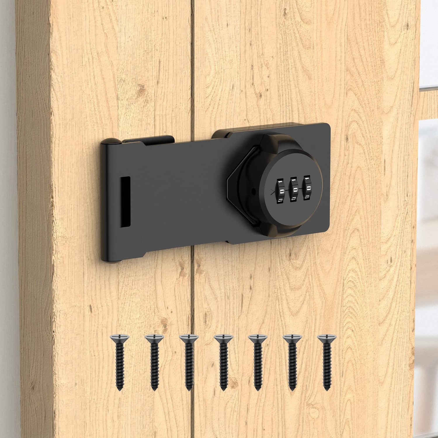 Mechanical Password Rotary Hasp Locks, Cabinet Combination Lock, Door ...