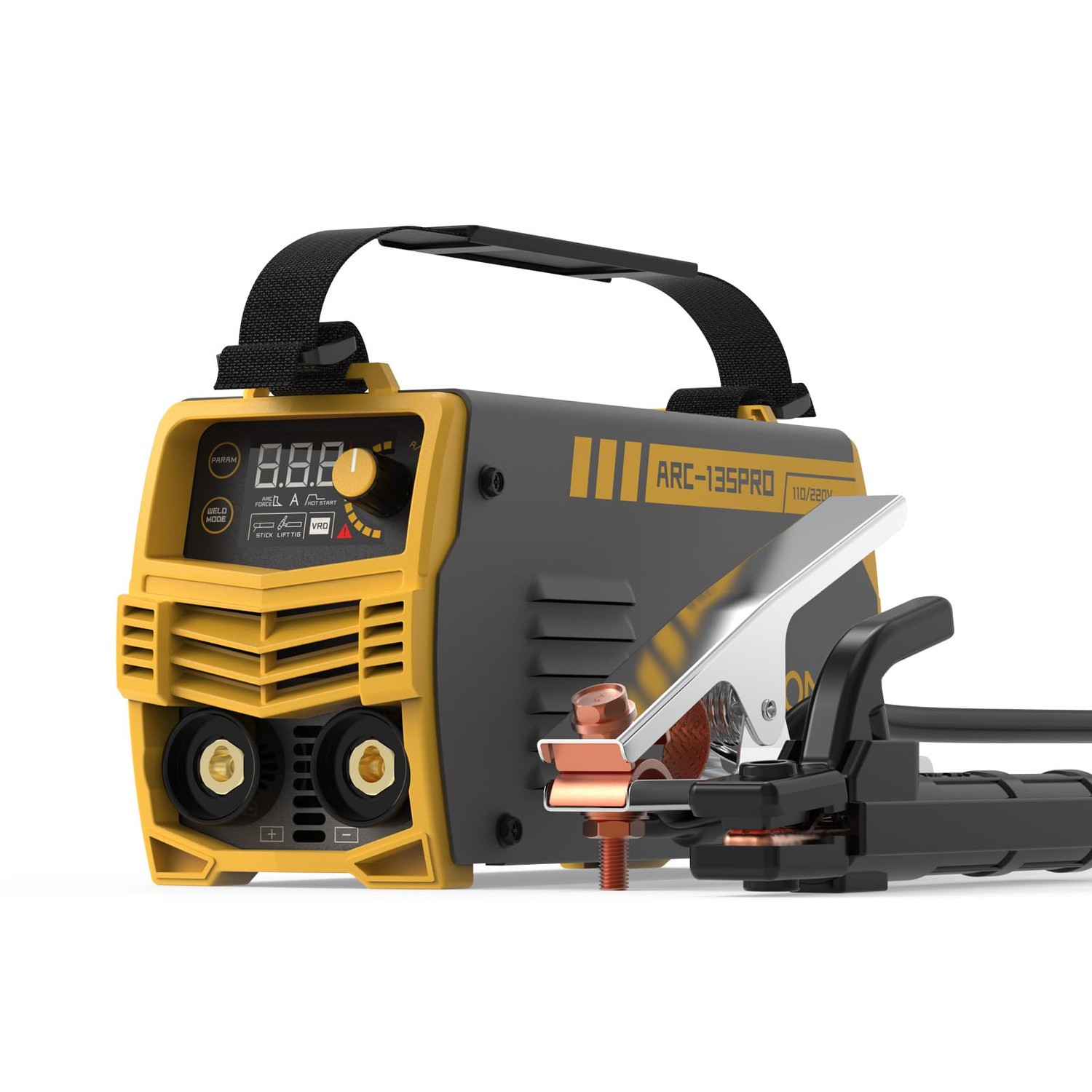 TOOLIOM 135A 110/220V Dual Voltage Stick Welder Lift TIG Welder with ...