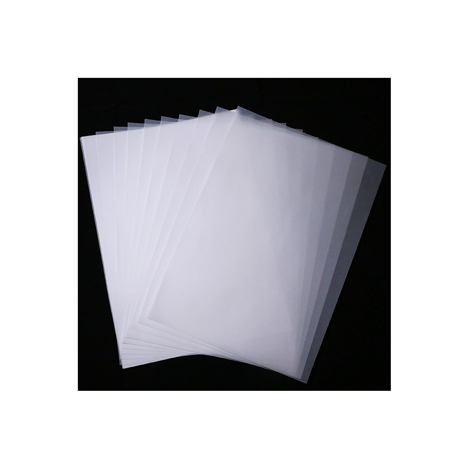 Pack of 100 Tracing Paper A4, Tracing Paper 210 x 297 mm, Transparent ...