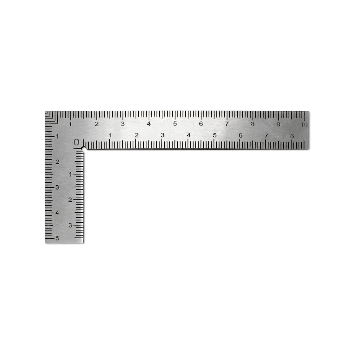 Stainless Steel L Ruler, Double Scale for Precise Measurements, Square ...