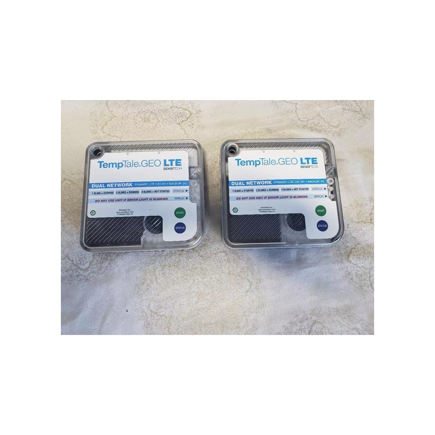 Sensitech Temptale Geo LTE Cat-M1 Real-Time Temperature Monitor New ...
