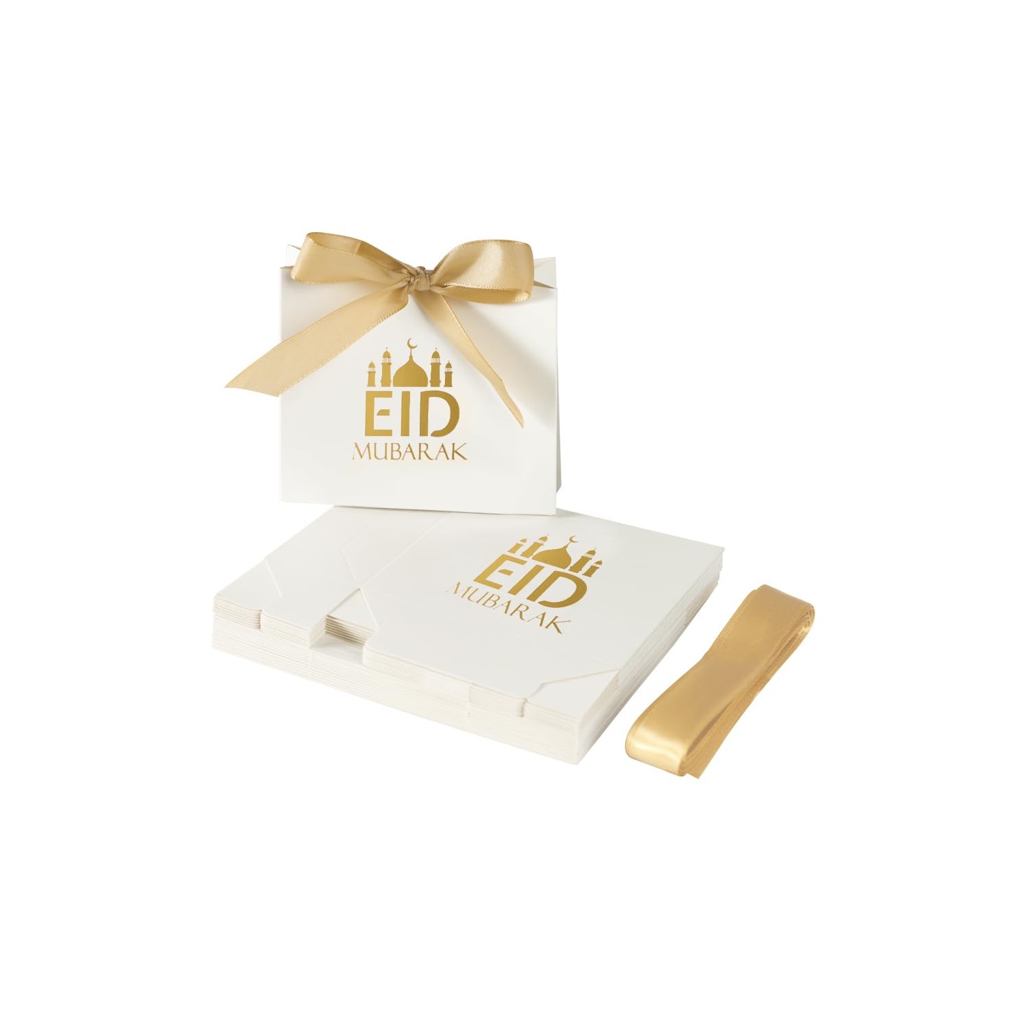 20 Pack Eid Party Favor Box, Eid Moon Candy Box, Ramadan Mubarak Party ...