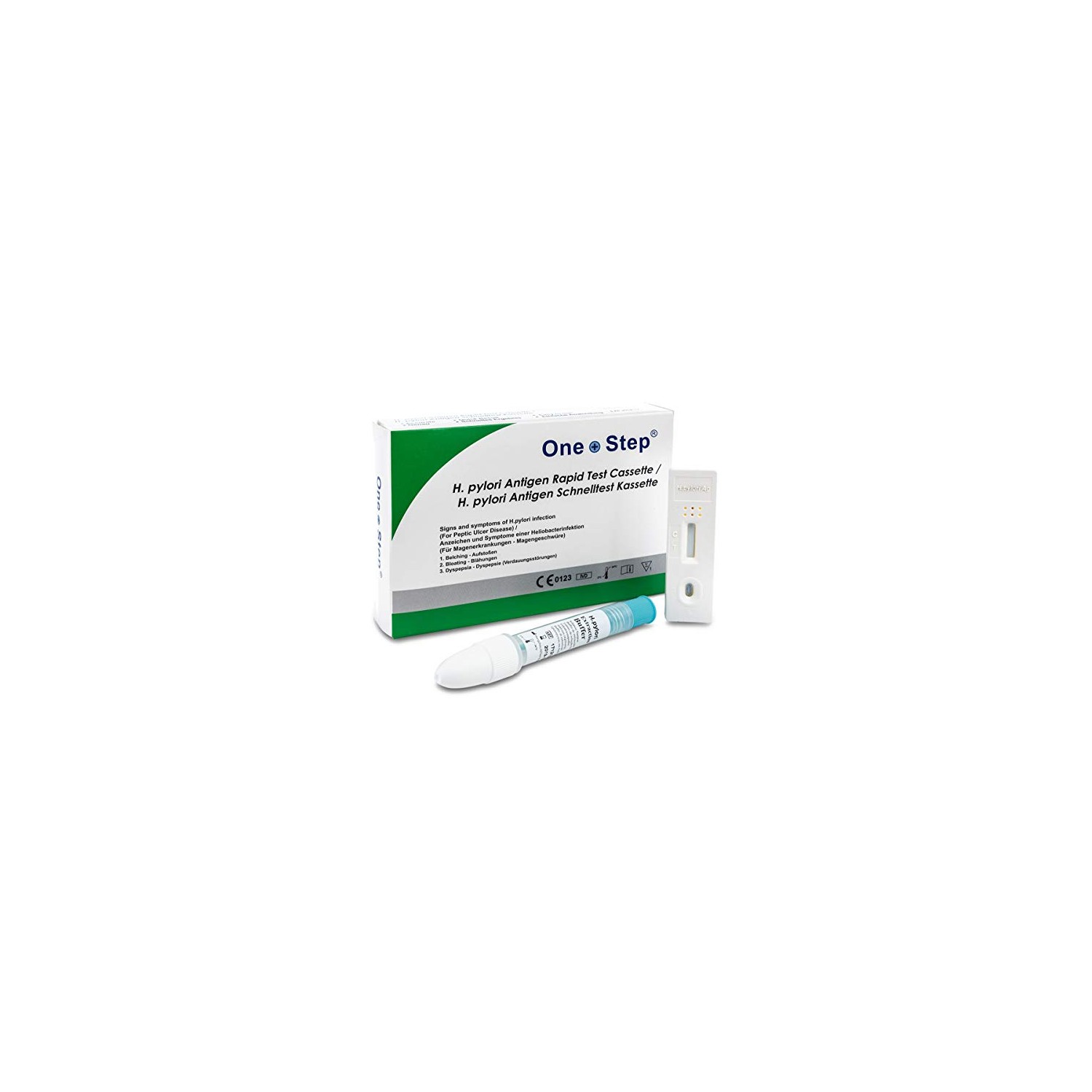 Stomach Ulcer Test Helicobacter H Pylori - Faecal Kit - One Step (2 ...