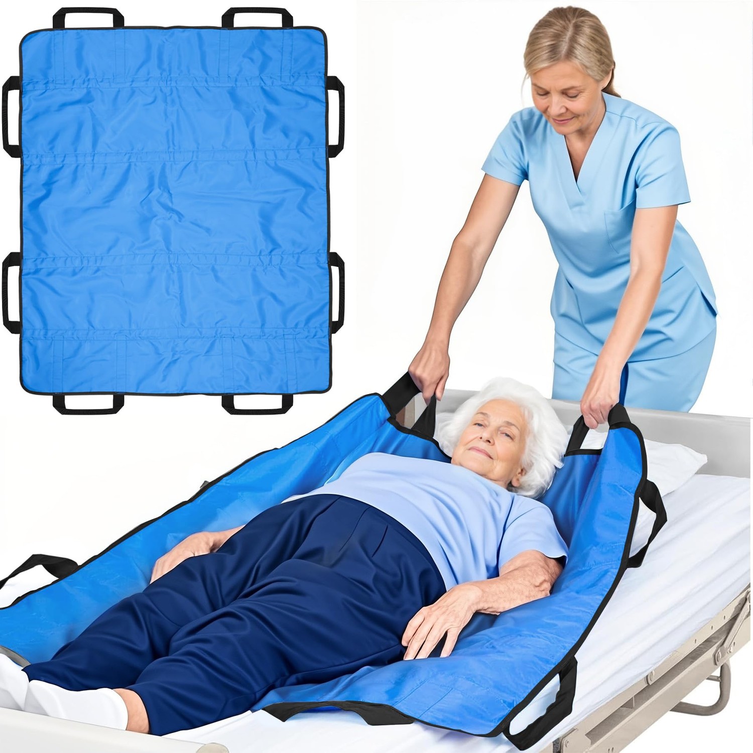 BREENHILL Slide Sheets for Moving Patients on Bed,Transfer Sheet,Draw ...