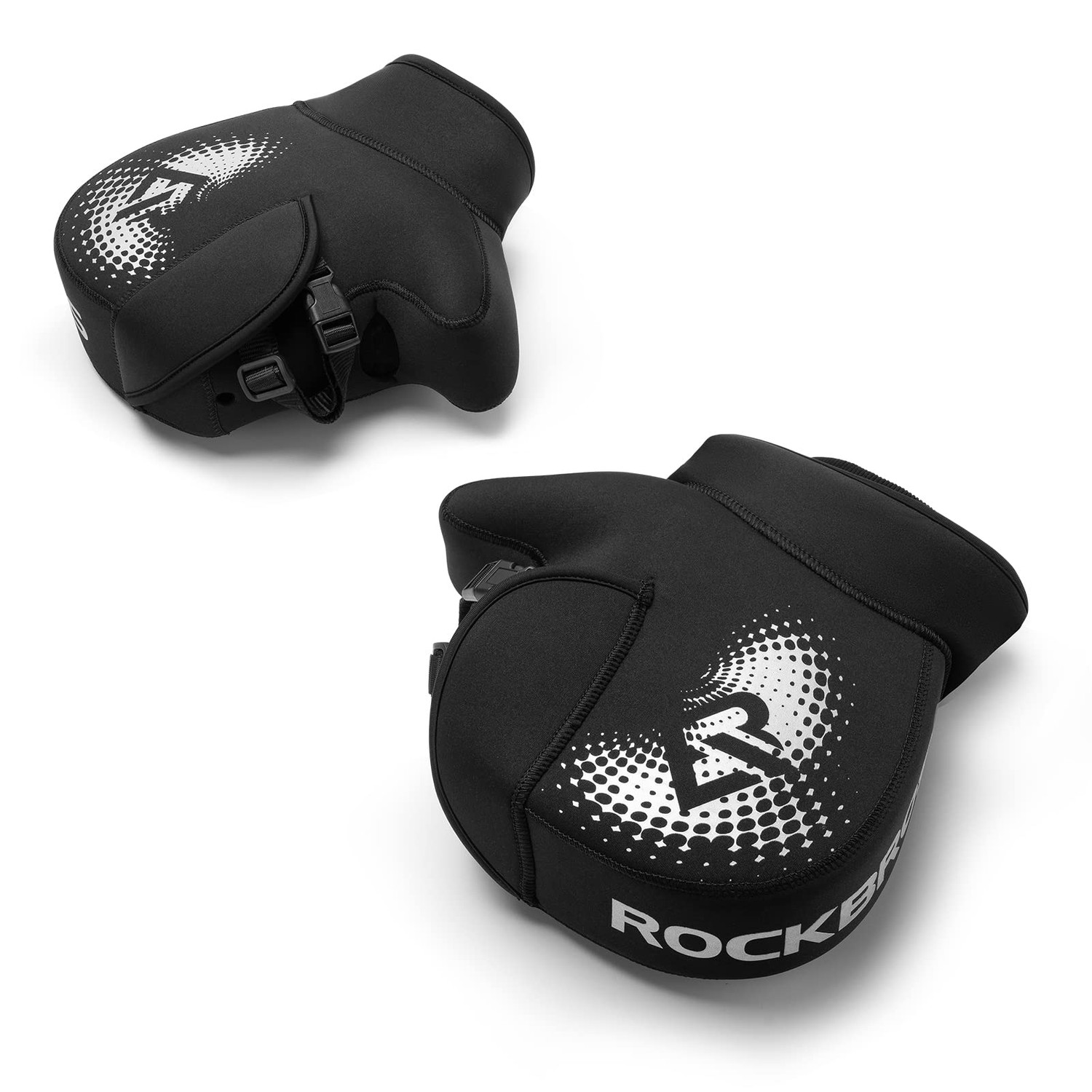 ROCKBROS Motorcycle Handlebar Muffs Cold Weather Windproof Handlebar ...