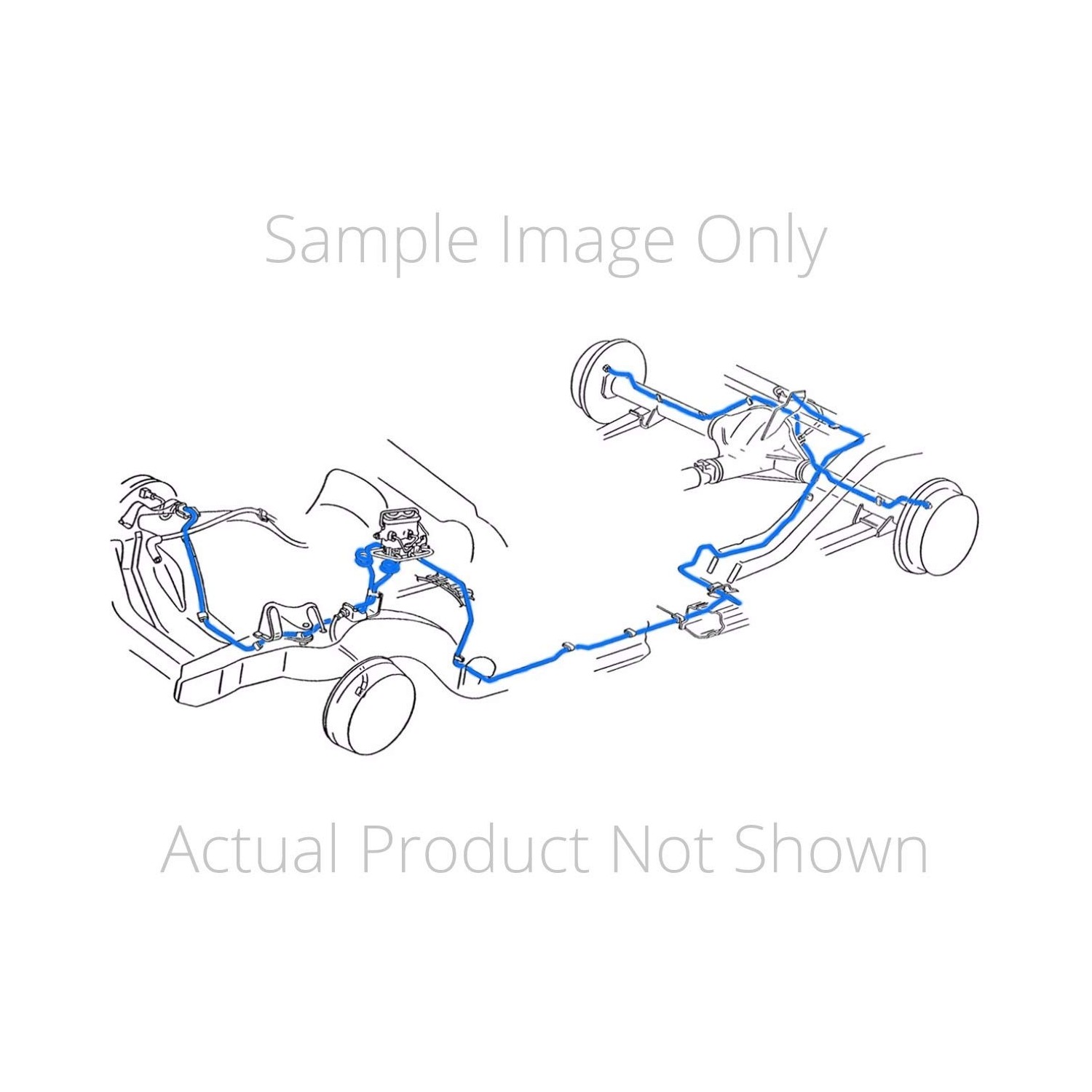 Inline Tube (Kit Distribution Block with Lines Compatible with 1966 Gm ...