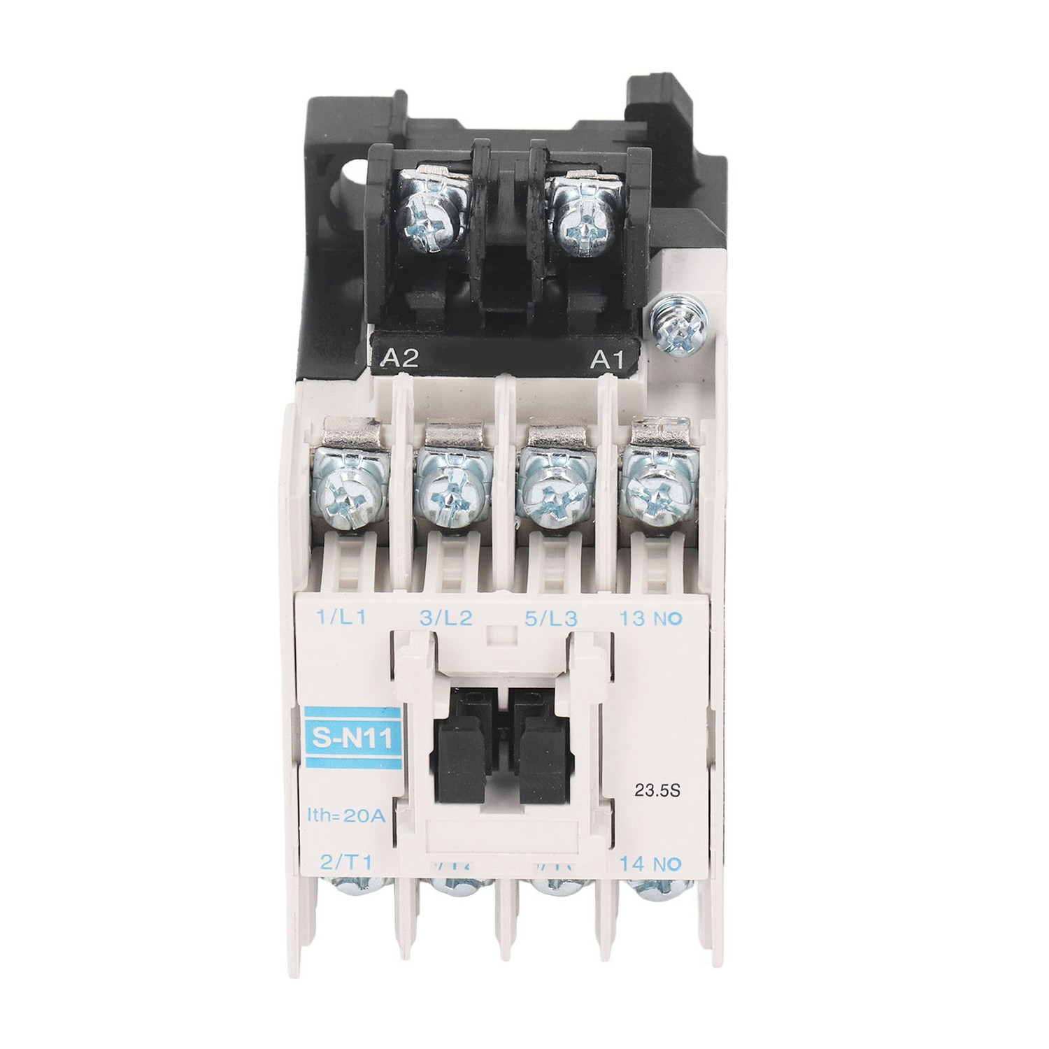 AC Contactor PC Shell Copper Silver Contact 3 Pole NO Electric ...