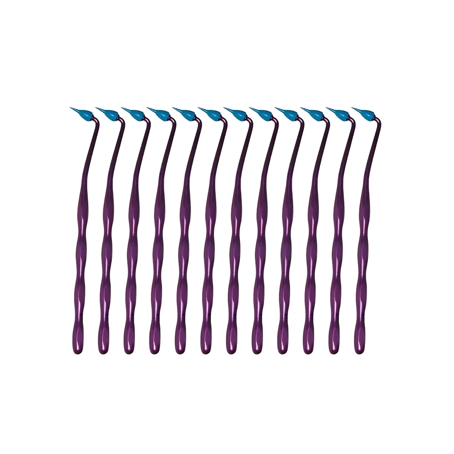 Flossaid 12-PK Flossaid Gingival Gum Massager Rubber Tip Plaque Remover ...