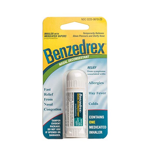 Benzedrex Nasal Decongestant Inhaler (Pack of 3) - ibspot.com