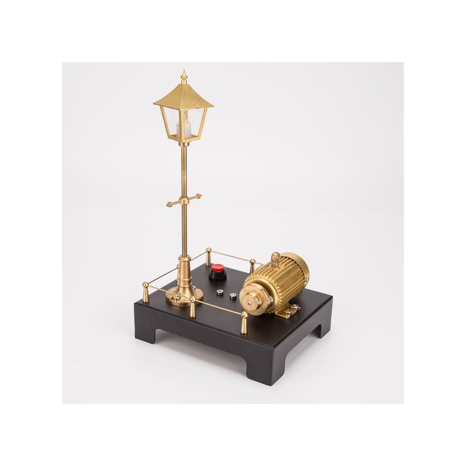 Helixsun Retrol Mini Steam Generator and Lamp Scene Model Set,DIY Steam ...