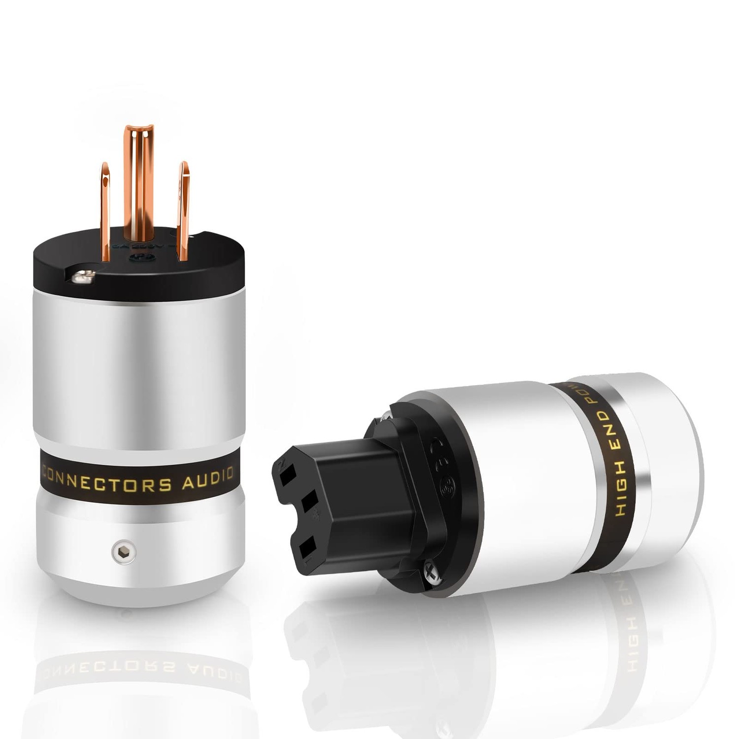 Monosaudio Audio Power Plug 10A/250V 15A/125V Hi-End Power Plug IEC C13 ...