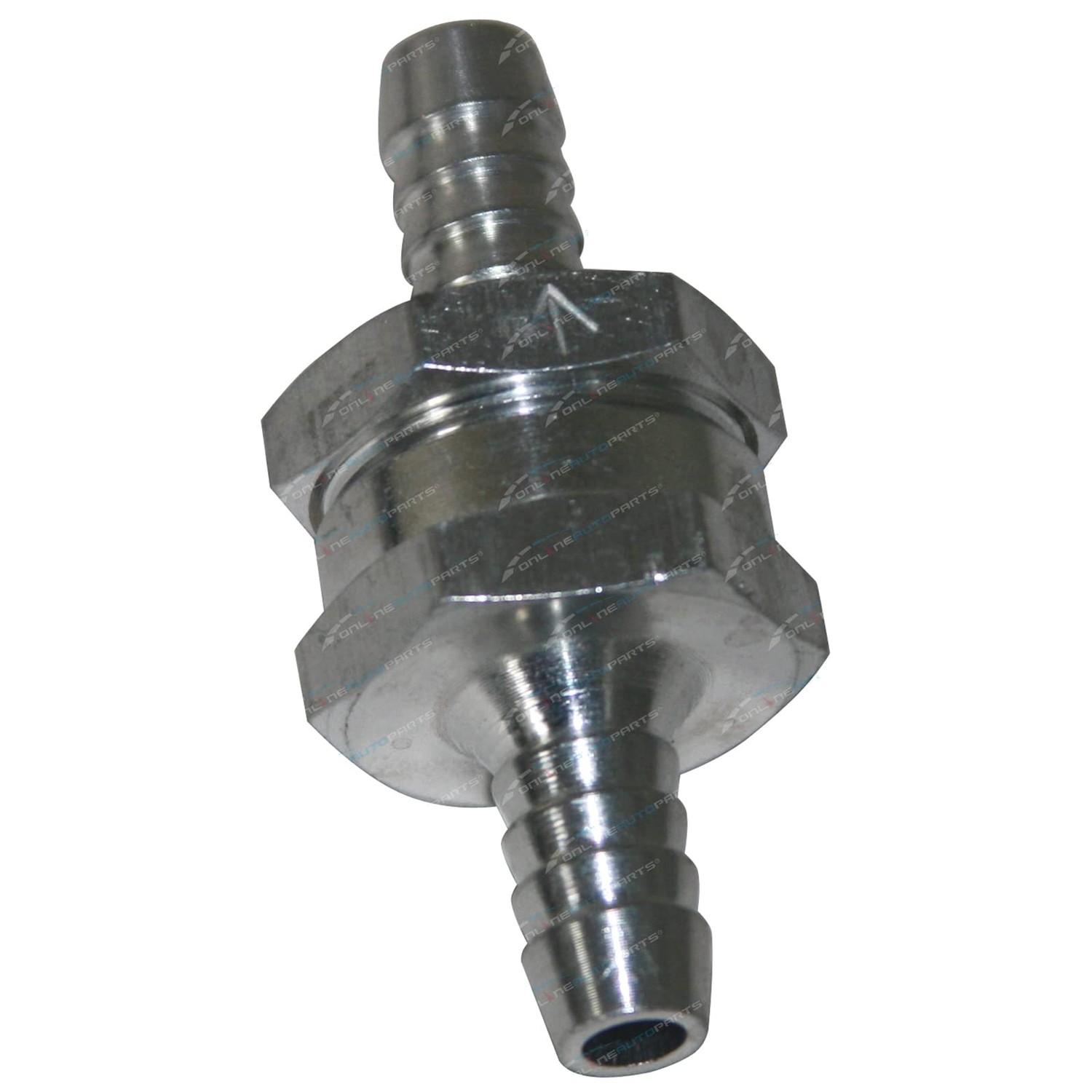 Aluminium 8mm 5/16" One Way Non Return Fuel Line Check Valve Petrol ...