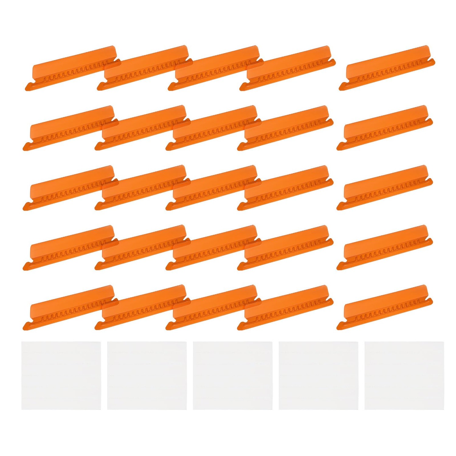 uxcell Hanging File Folder Tabs, 4 Inch Insertable Tabs and Inserts ...