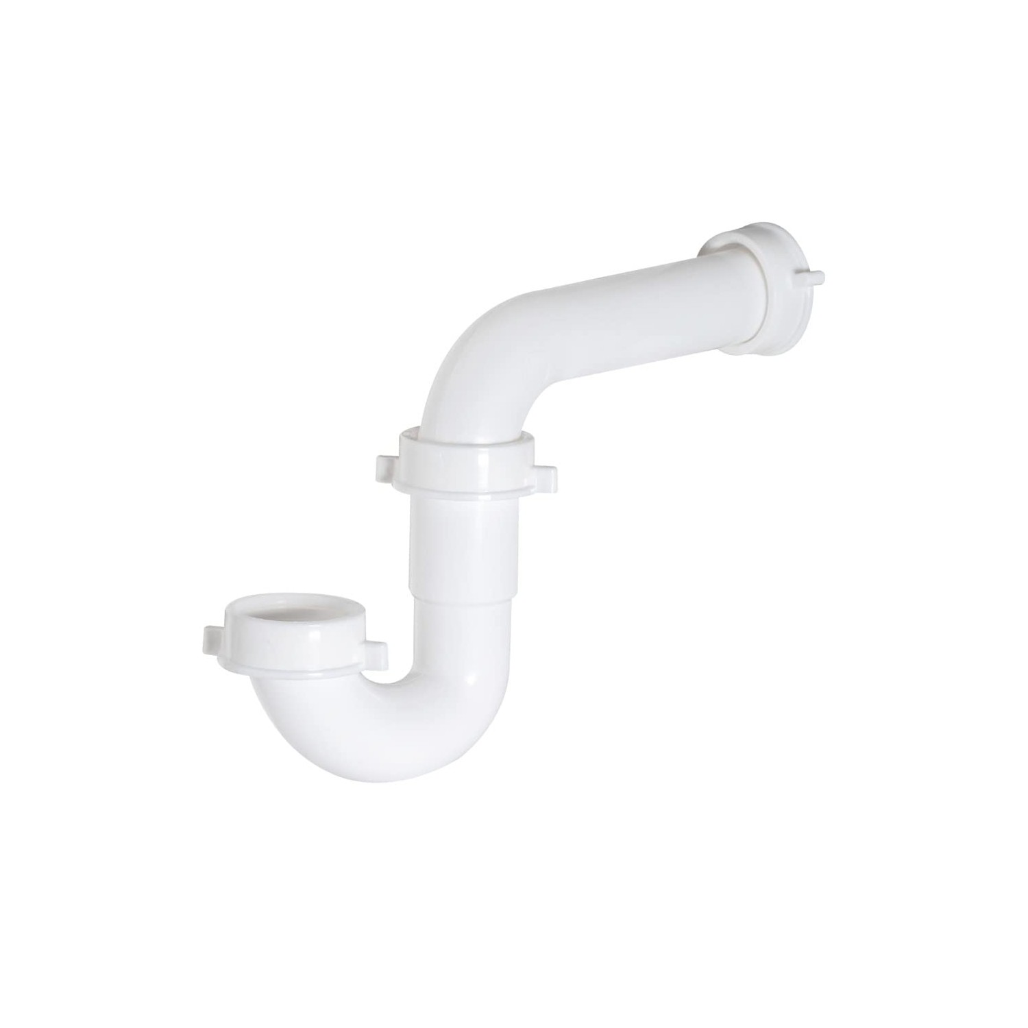 EZ-FLO 1-1/2 Inch P-Trap with Adapter for Tubular Drain Applications ...