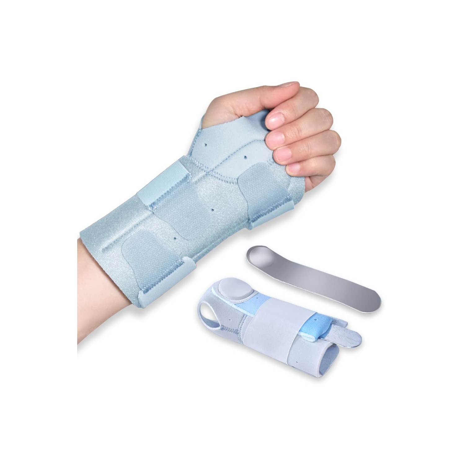 Wrist Splint - With Metal Splint Carpal Tunnel Syndrome Splint, Men ...